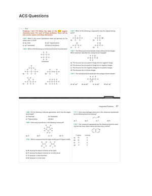[Solved] How to prepare for the acs organic chemistry exam - Organic ...