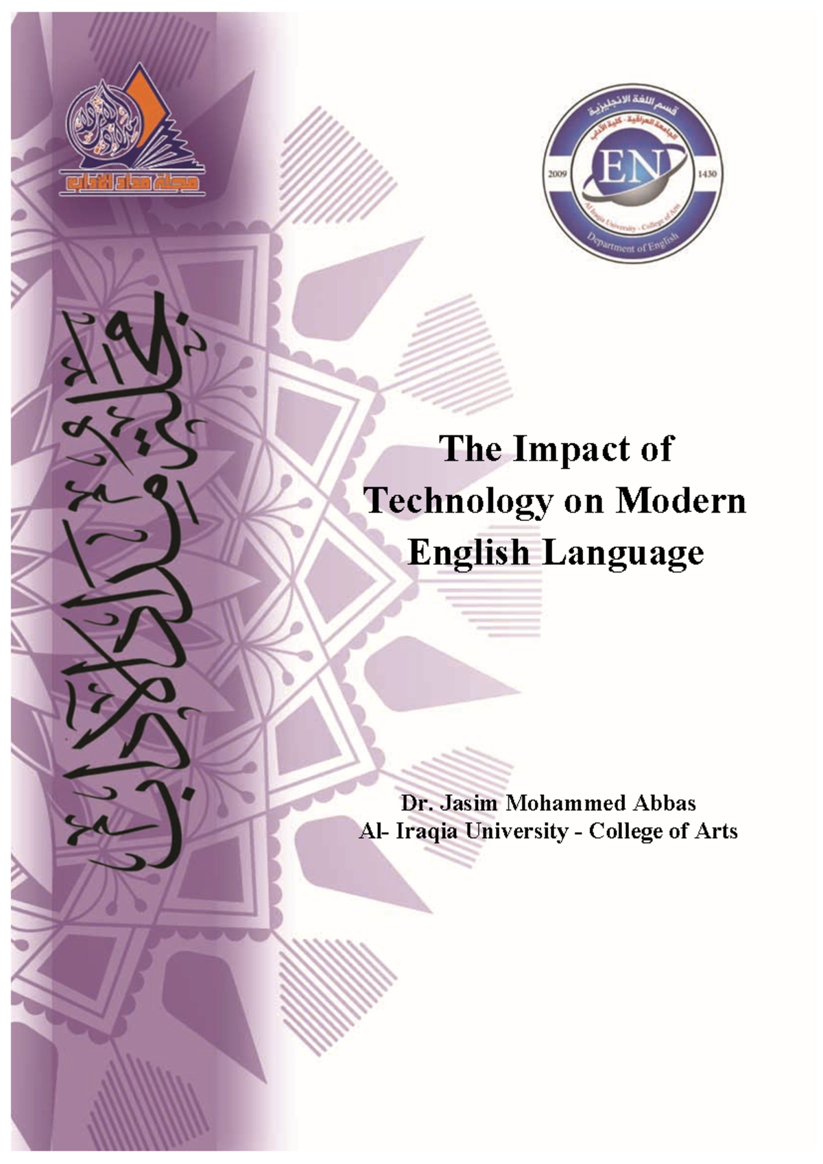 44 The Impact of Technology on Modern English Language - Dr. Jasim ...