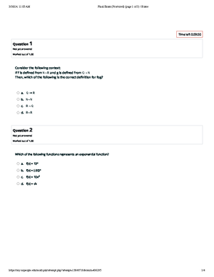 [Solved] Question 1Answer a fx 12 b x 2 c x 5 d Do not exist - College ...