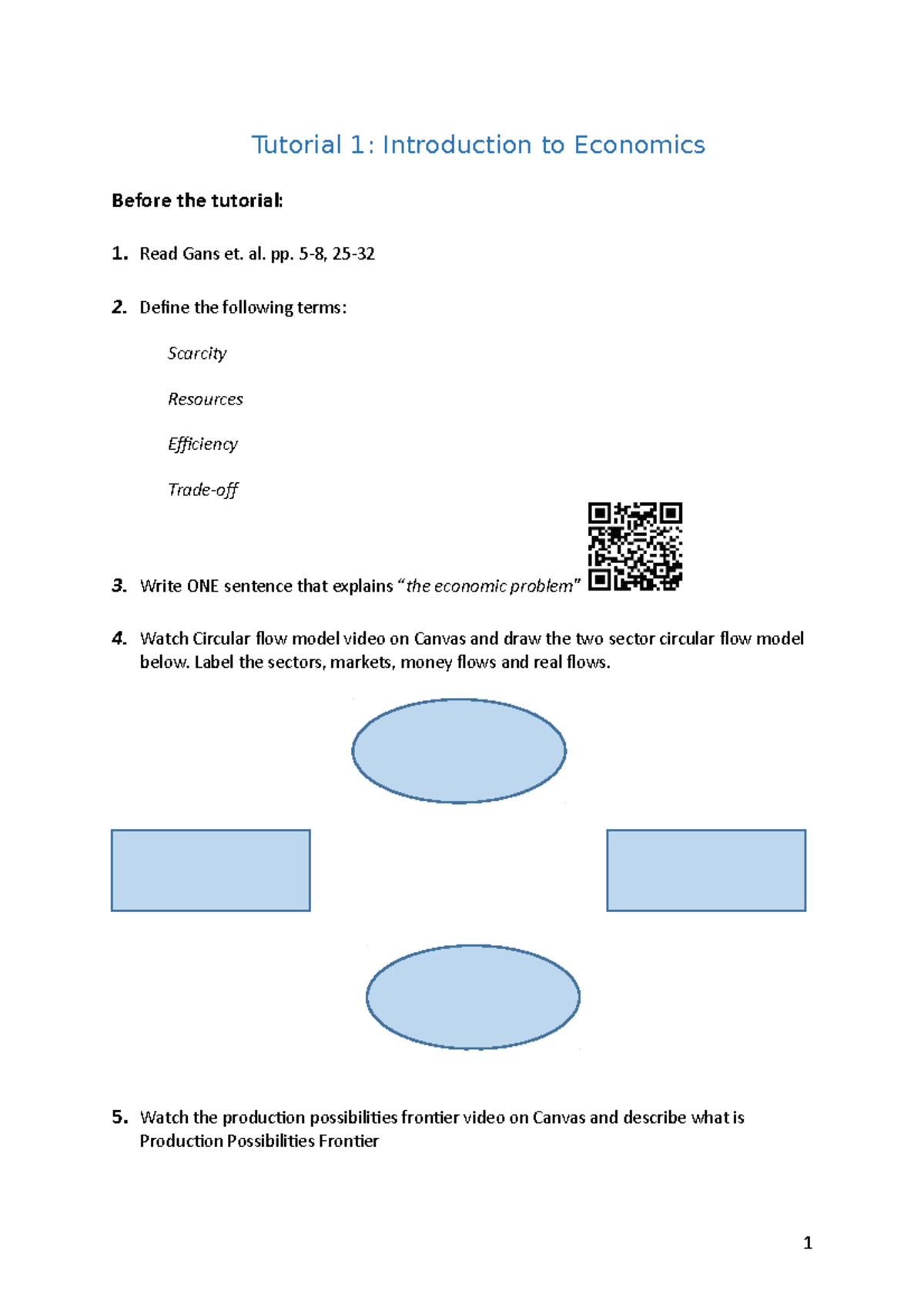 Tutorial 1 -1 - lecture notes from week 1 - Tutorial 1: Introduction to ...