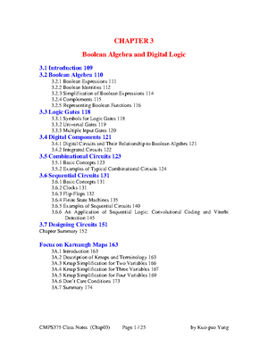 Hw4-solution - study - HOMEWORK 4 Solution ICS 151 – Digital Logic Design Spring 2004 - Studocu