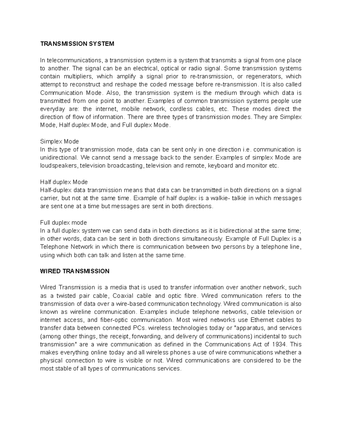 Computer Networking and Trends Report - Computer Communication Networks ...