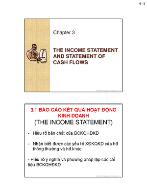 Chapter 4 (VN) - SLIDE GIẢNG DẠY CHƯƠNG 4: ĐO LƯỜNG DOANH THU VÀ PHÂN TÍCH KHẢ NĂNG SINH LỜI ...