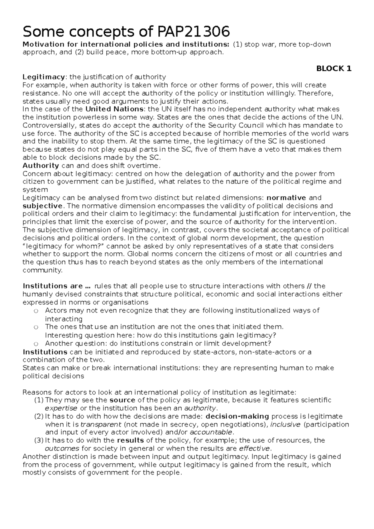 PAP 21306 overzicht concepten - Some concepts of PAP Motivation for ...