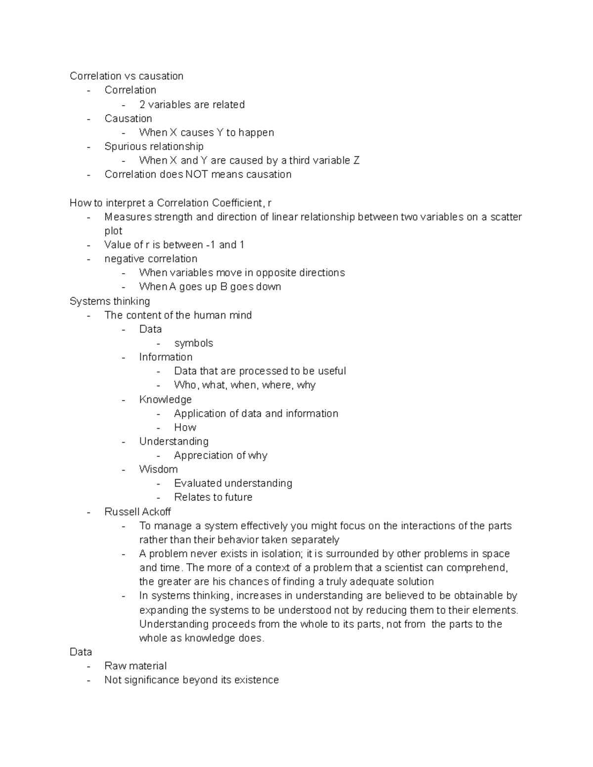 Interpreting data - Samira Rajabi - Correlation vs causation ...