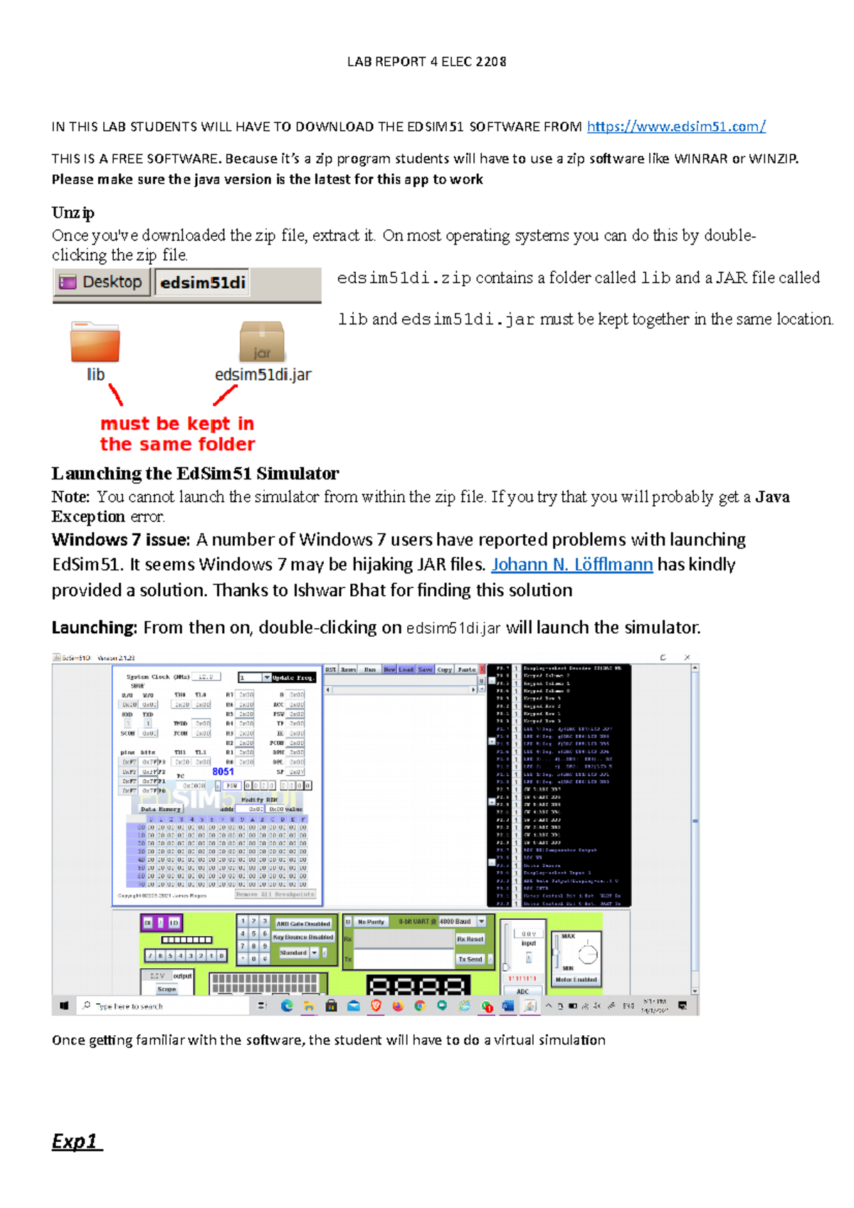LAB Report 4 ELEC 2208 - electrical engineering helping materials - LAB ...