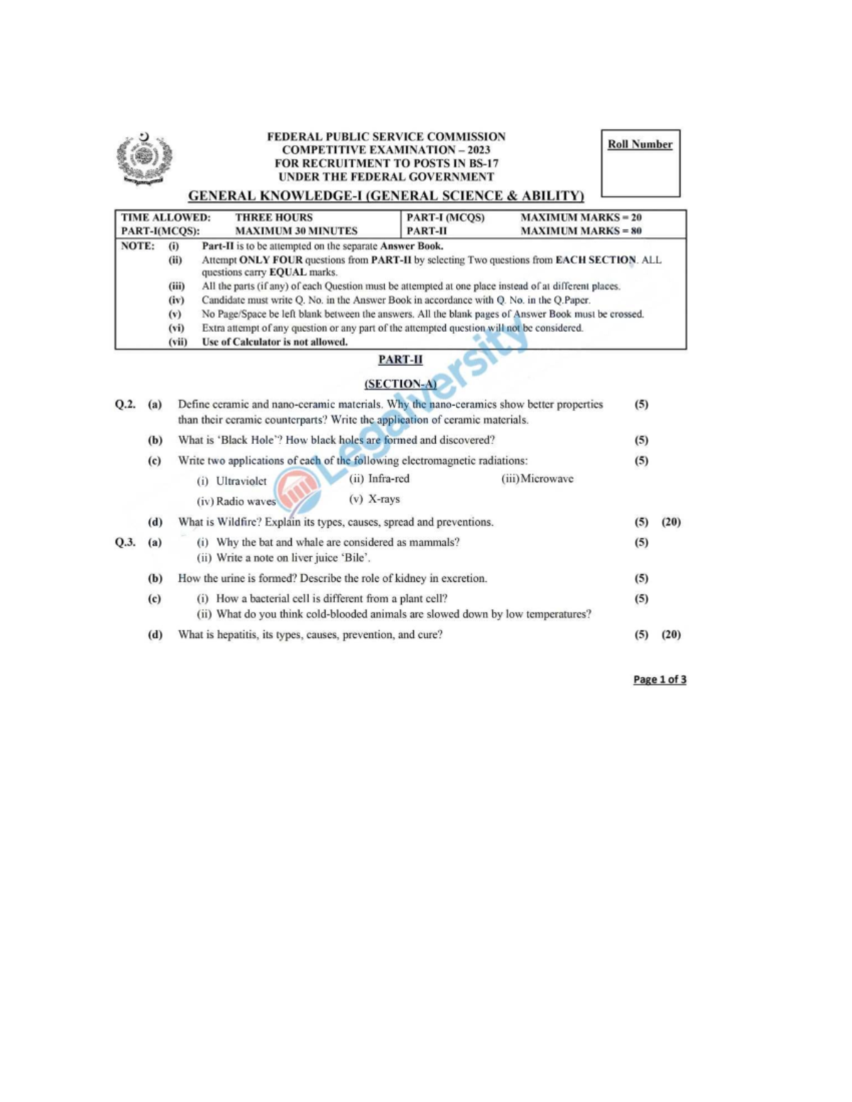 Q paper 2023 - Fundamentals of Computer science - Studocu