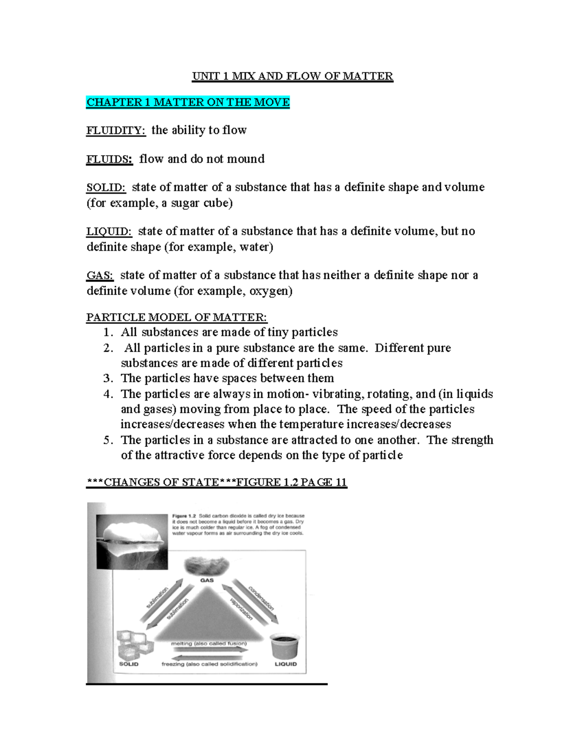 Vocabulary (Study Notes) - Chem 377.3 - U of S - Studocu