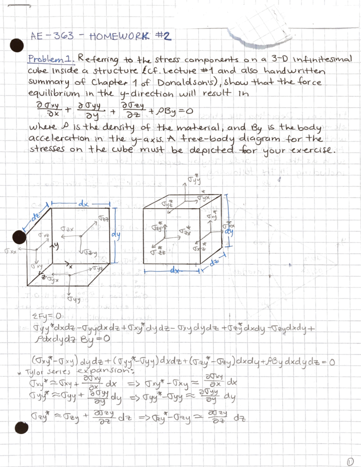 Aerospace Structures HW2 - A E 363 - Studocu