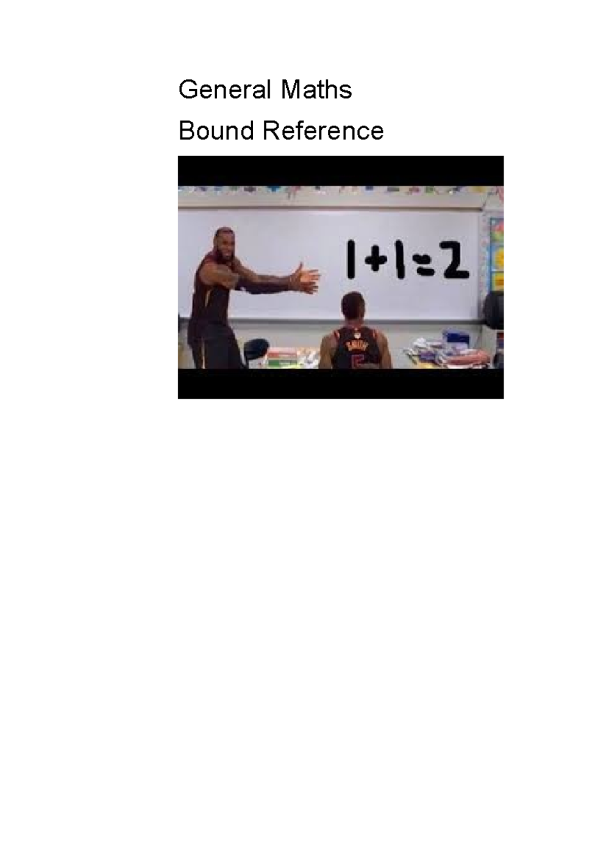 General Maths Reference Book - General Maths Bound Reference ####### Σ𝑛 Bar Graphs: Organise and ...