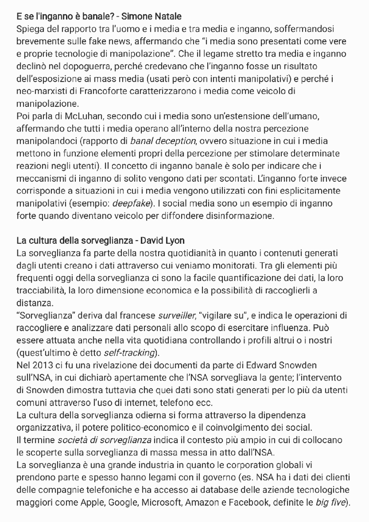 Dispense storia teoria - E se è banale? Simone Natale Spiega del ...
