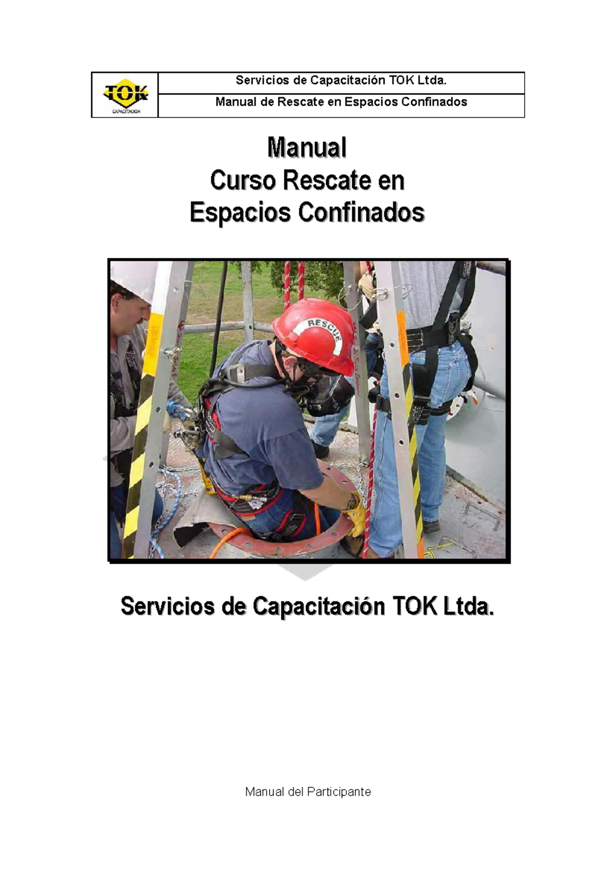Manual rescate-en-Espacios-Confinados - Manual de Rescate en Espacios ...
