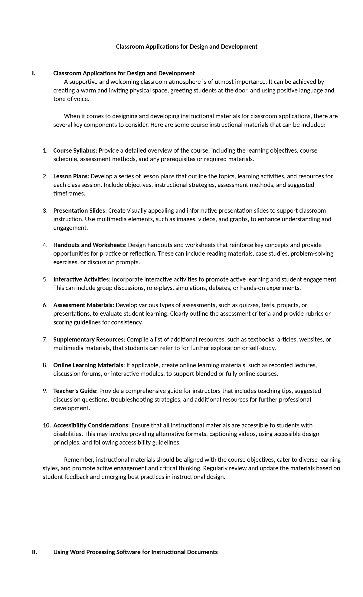 classroom application for design , for engineering and other students ...