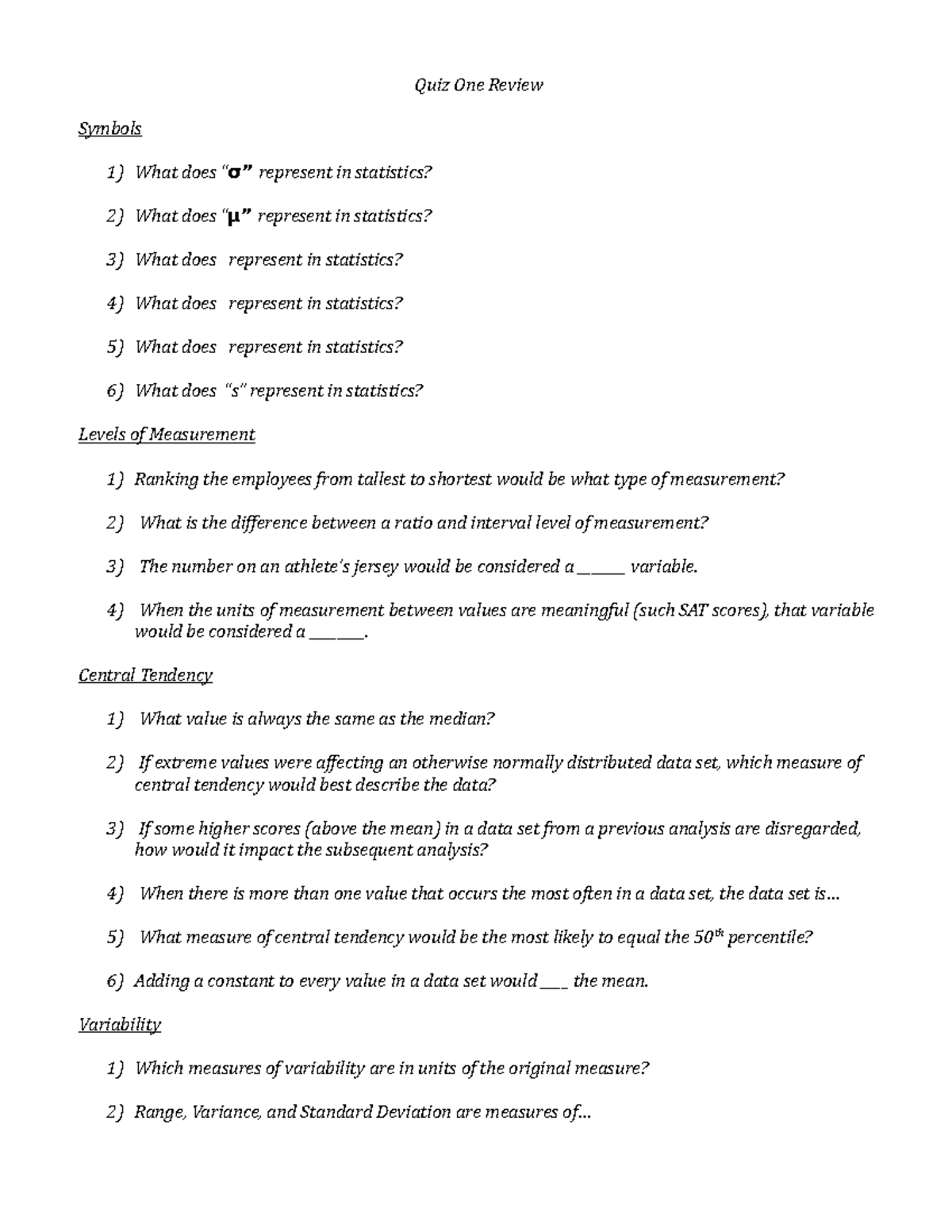 Quiz One Review Quiz One Review Symbols What Does Represent In quiz-one-review-quiz-one-review-symbols-what-does-represent-in