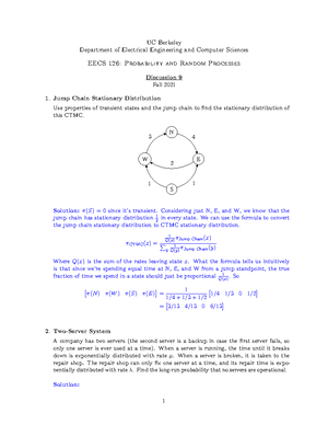 Hw08 sol - hw assignment - EECS 127/227AT Optimization Models in Engineering UC Berkeley Fall ...