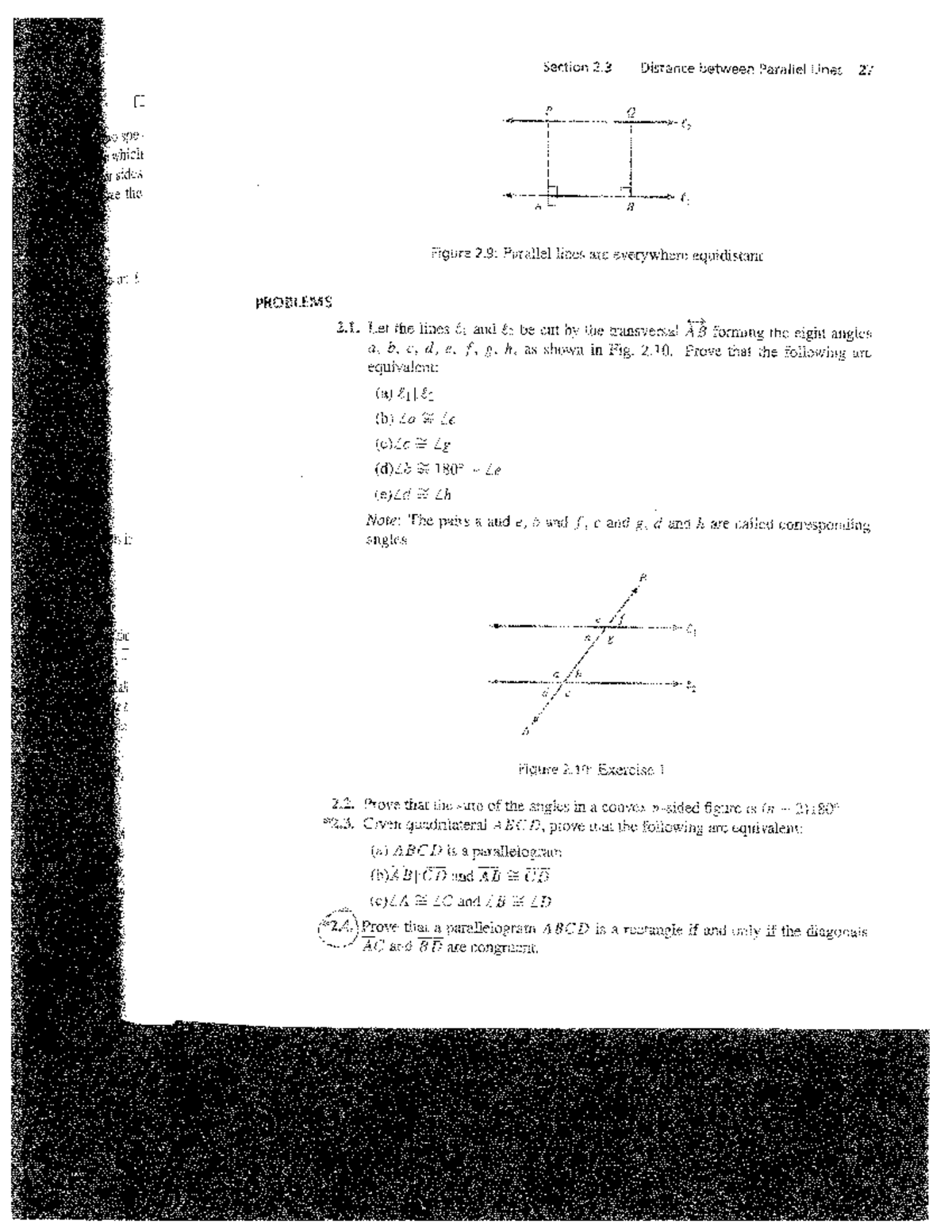 Homework 2 - Distance Between Parallel Lines & Cutting and Pasting ...