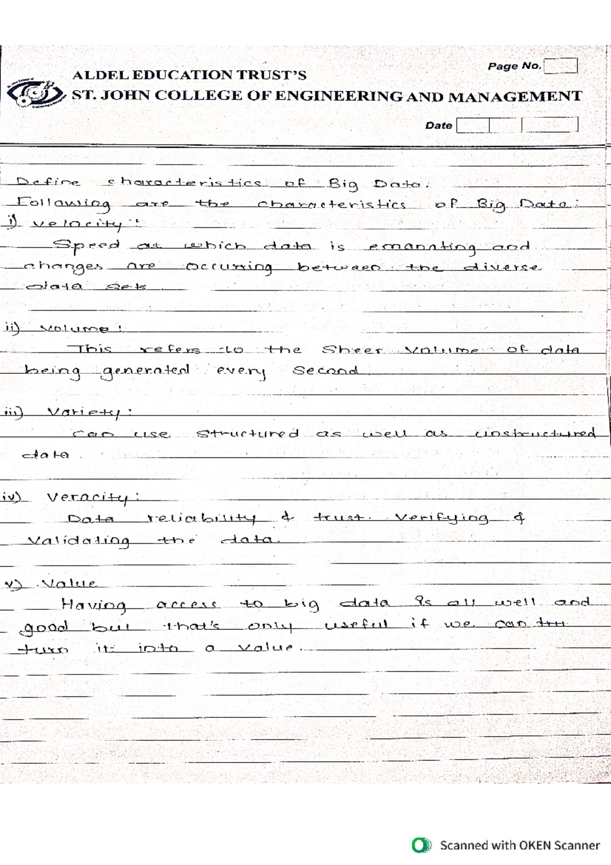 BDA Assignment 1 - kpjpj[m[[k[k[l[k - Computer science - Studocu