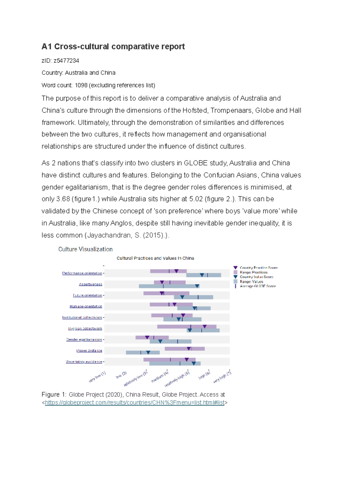A1 Cross-cultural comparative report - Ultimately, through the ...