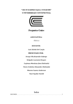 Pdf-deidamia compress - Física I - Studocu