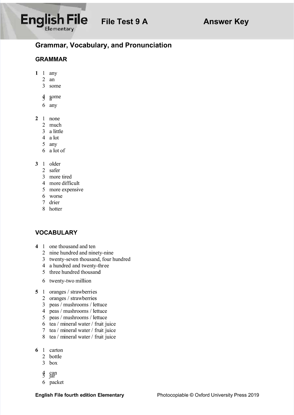 Pdf-ef4e-elem-filetest-09a-answer-key compress - FileFile TestTest 99 ...