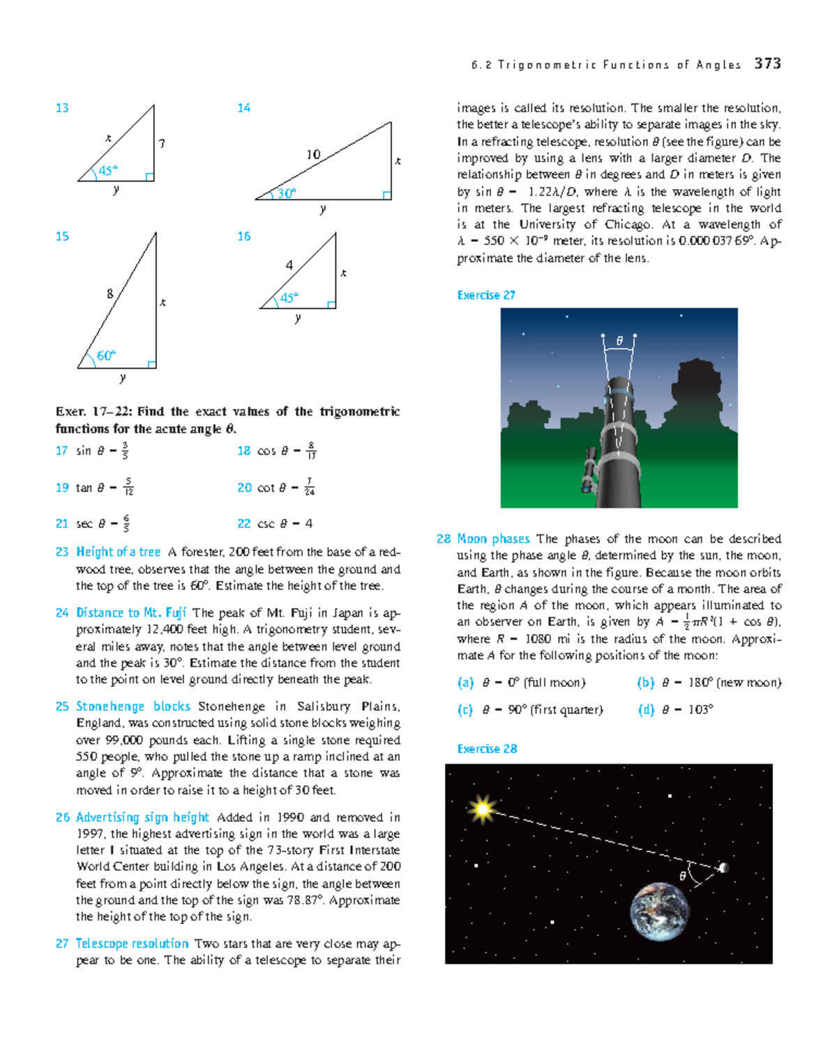 Algebra and Trigonometry with Analytic Geometry-40 - 6. 2 T r i g o n o ...
