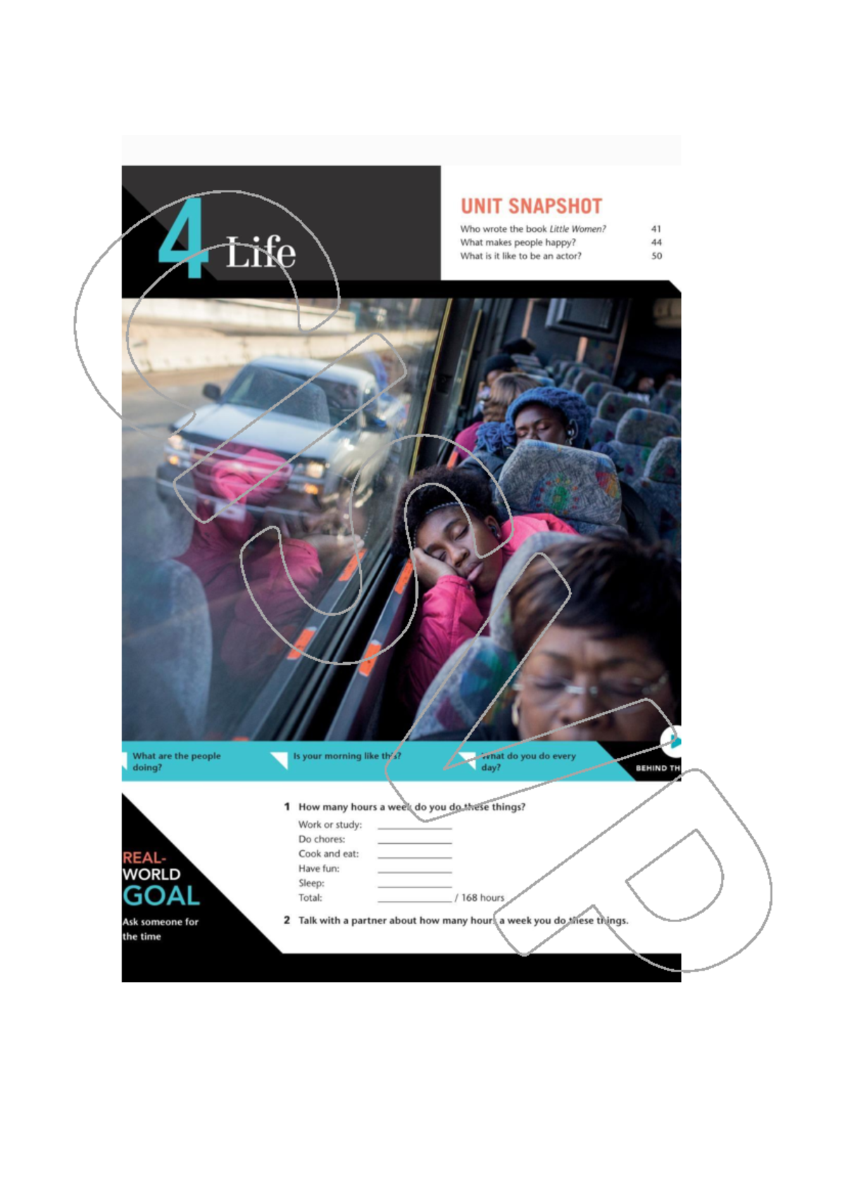 Fundamentals W-A Unit 4 - UNIT SNAPSHOT Who wrote the book Little Women ...