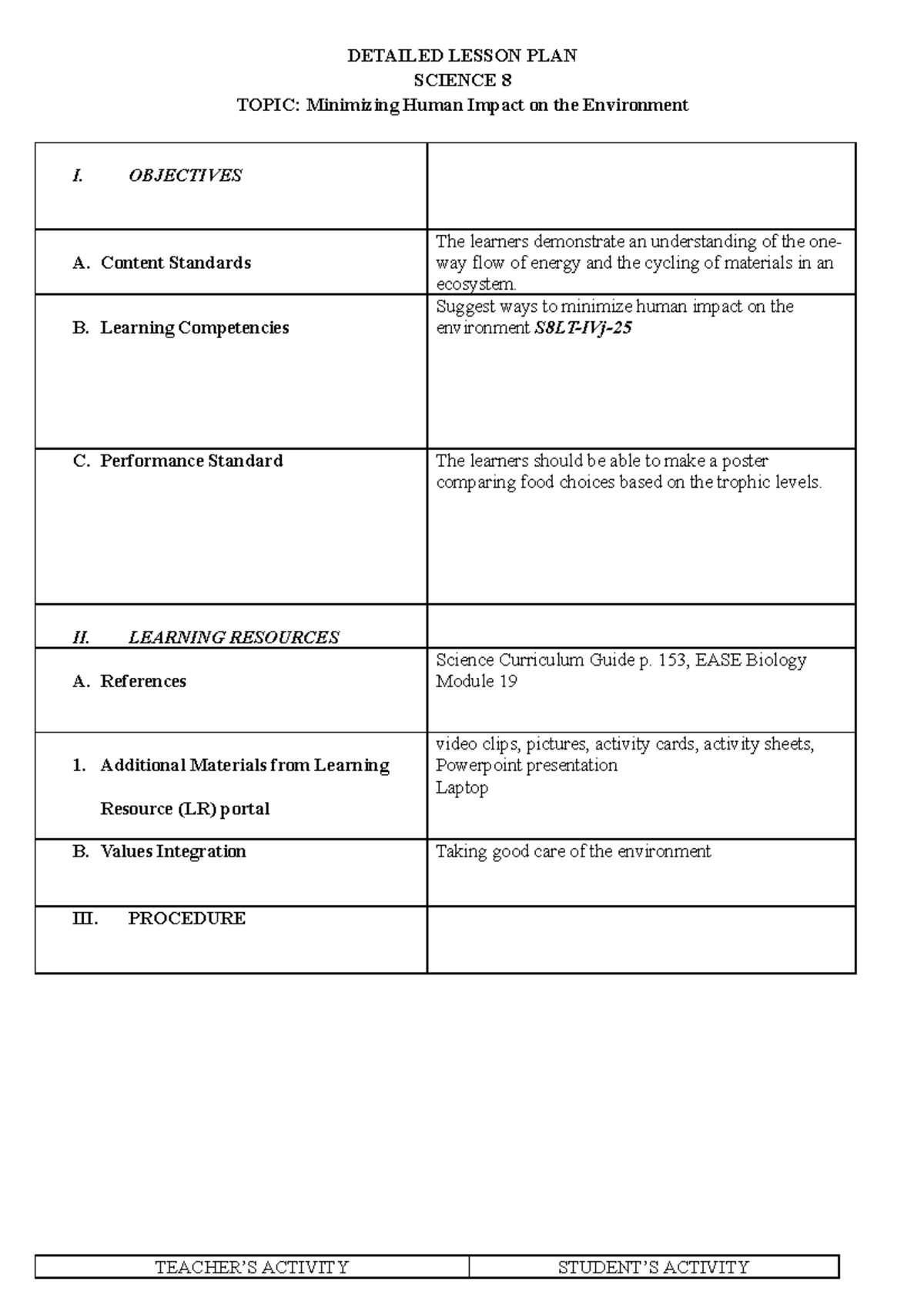 Senior-high-dlp mitosis - DETAILED LESSON PLAN SCIENCE 8 TOPIC ...