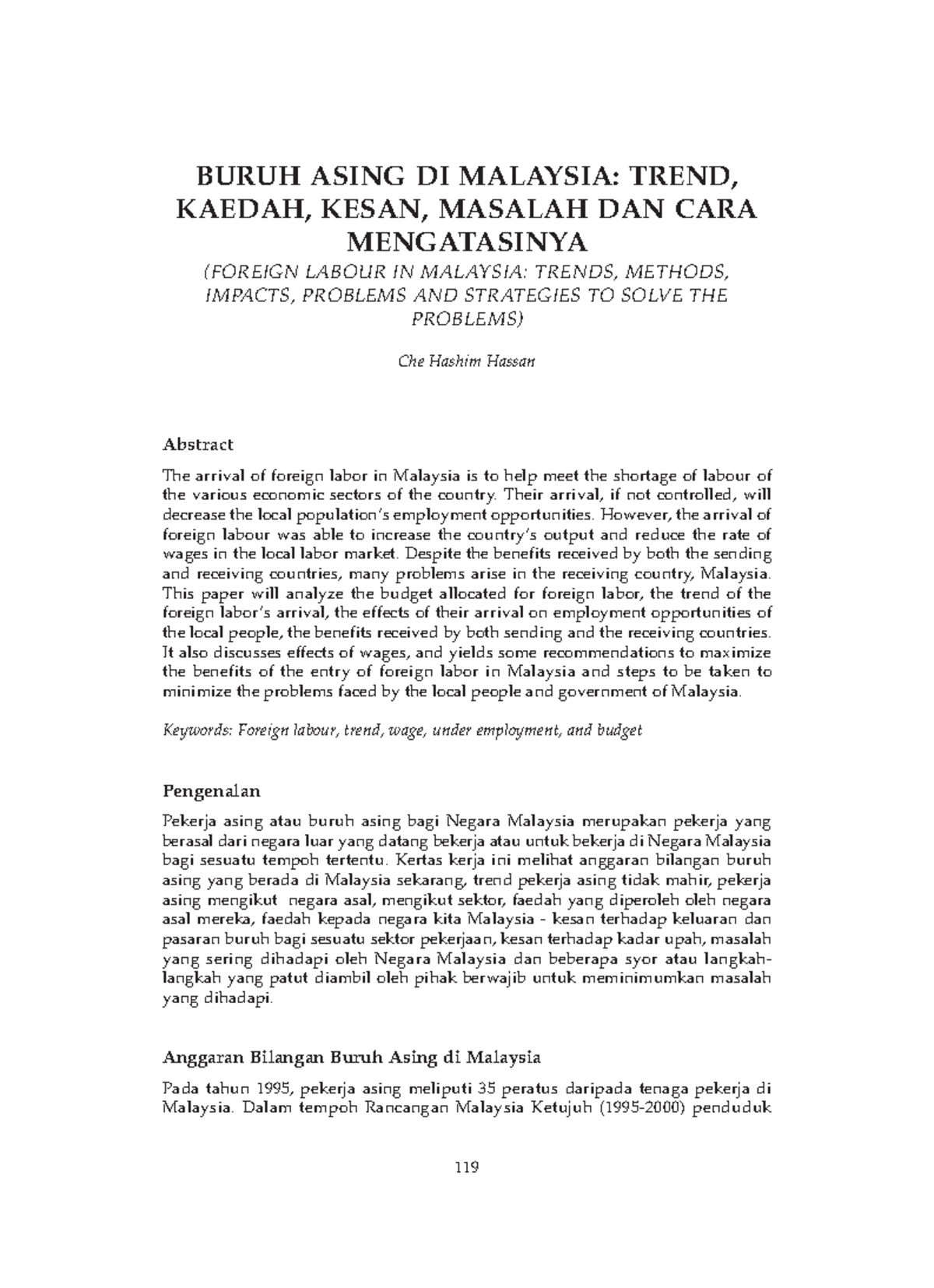 Article ctu 241 pekerja asing - Che Hashim Hassan – Buruh Asing di ...