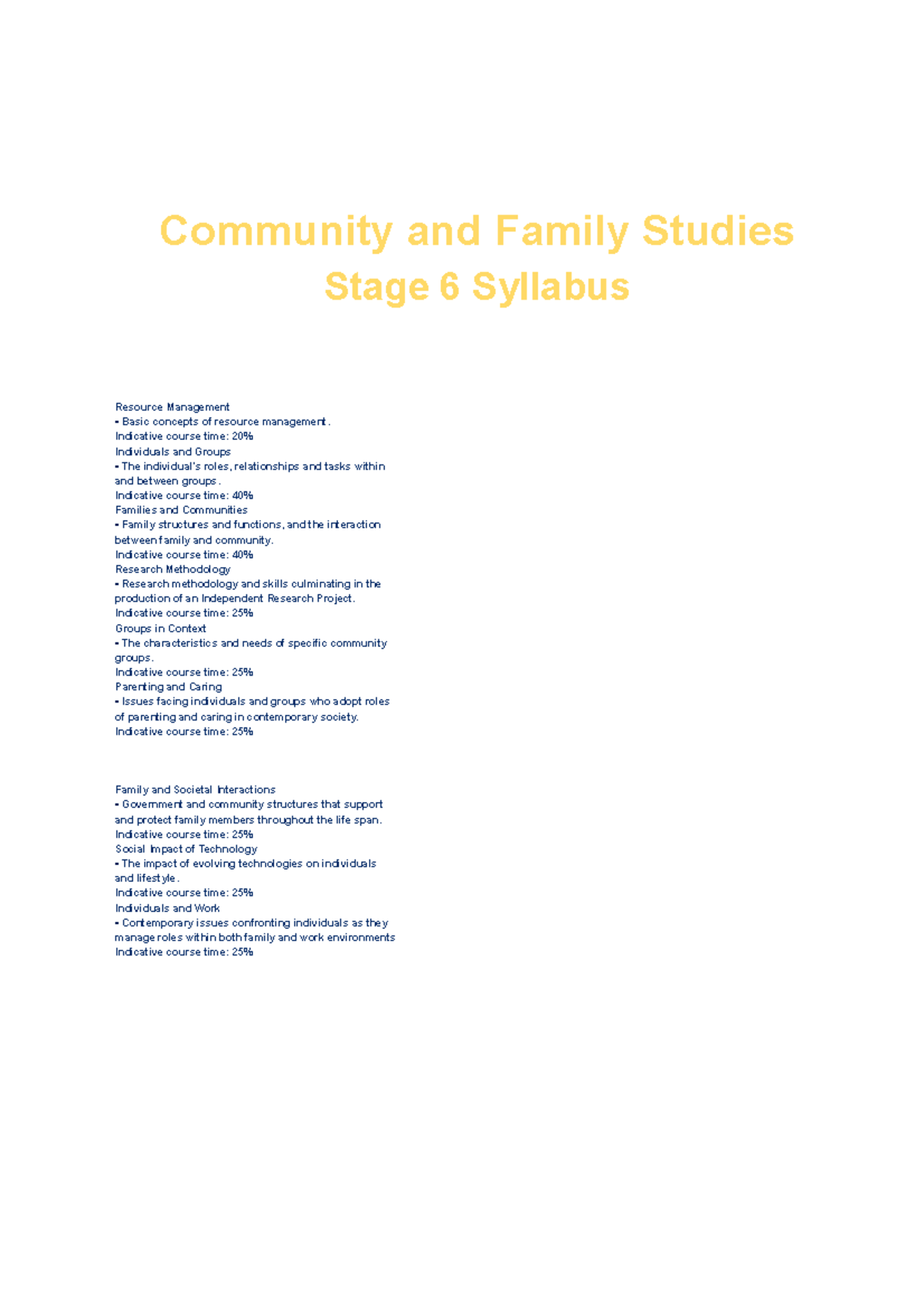 Community-and-family-studies-stage-6-syllabus-November-2022 - Community ...