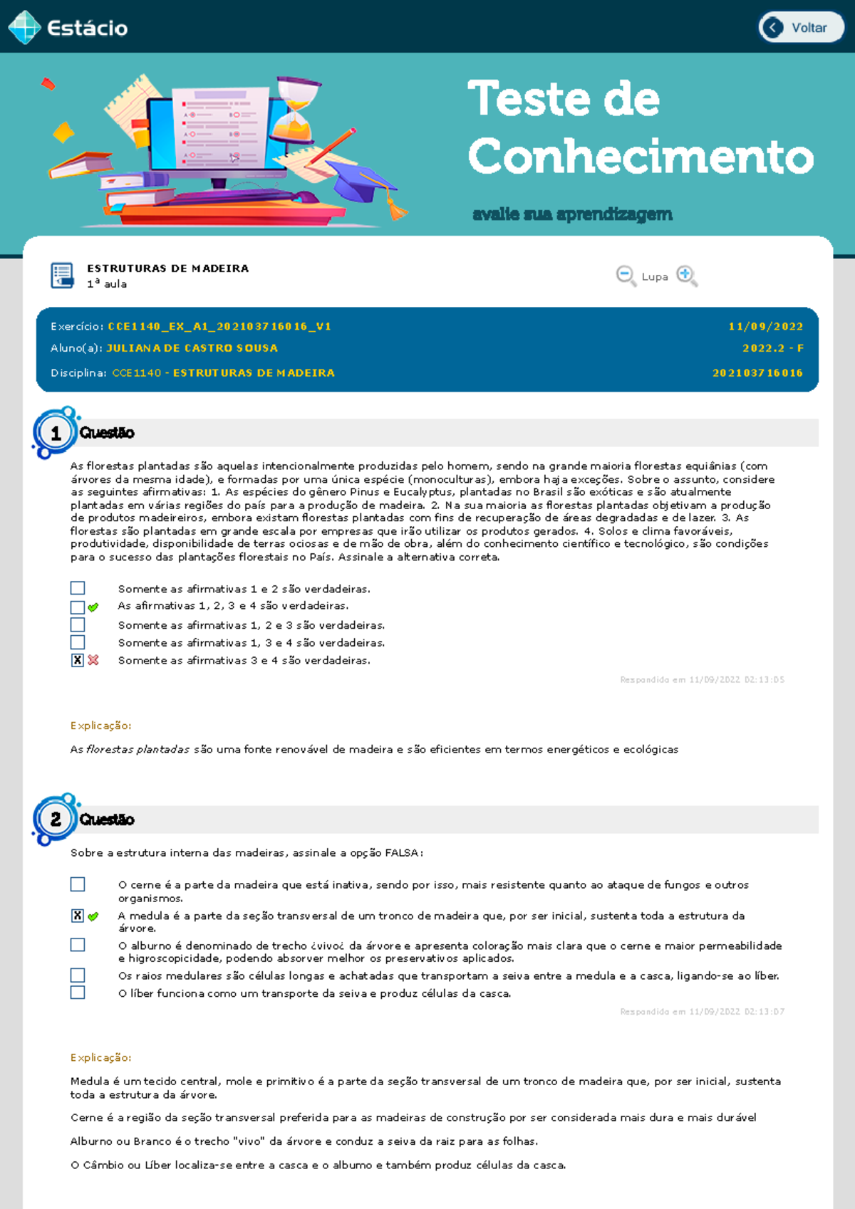 Teste de Conhecimentos - Teste de Conhecimento avalie sua aprendizagem ...