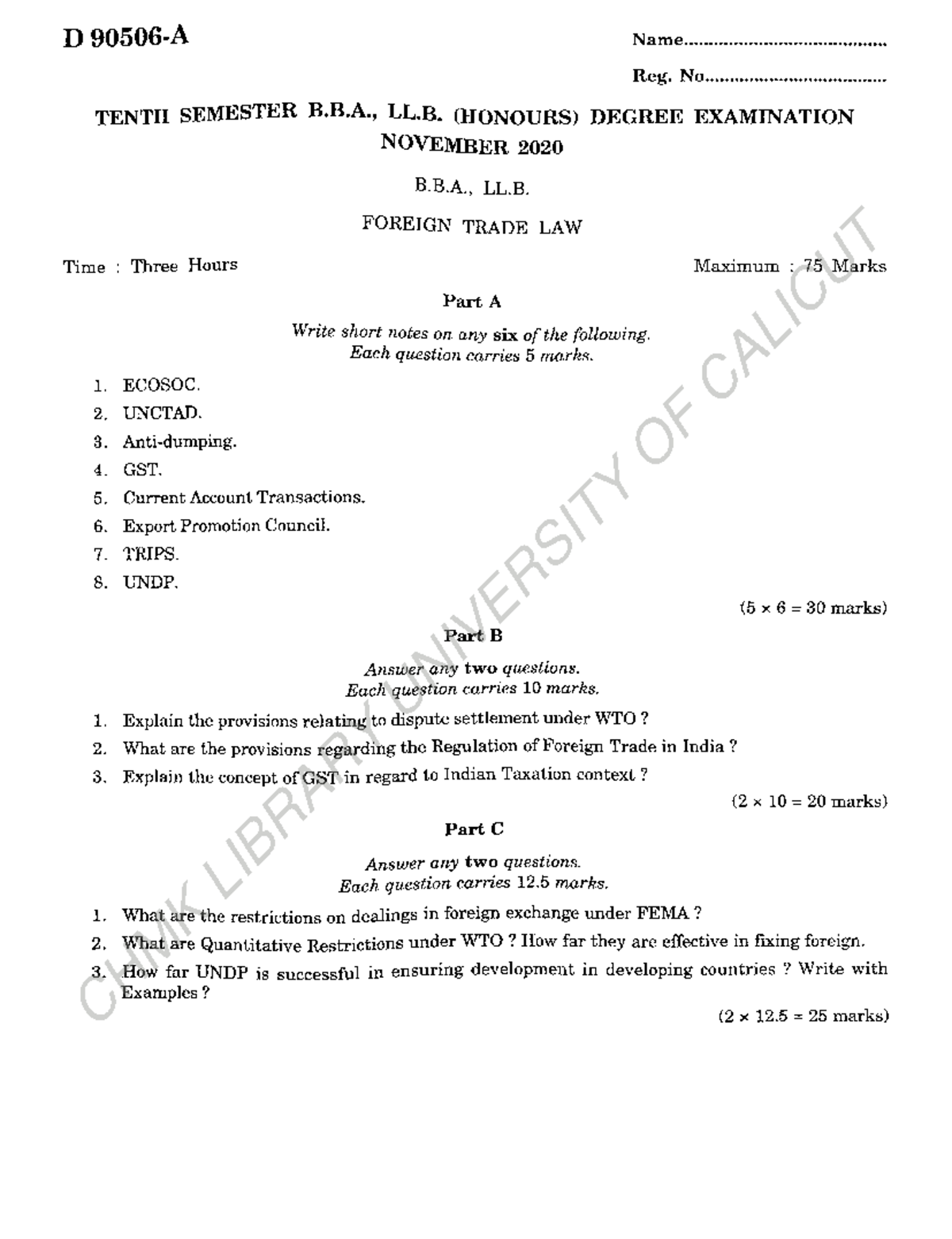 LLB Sem10wm - Simple notes to understand - Studocu