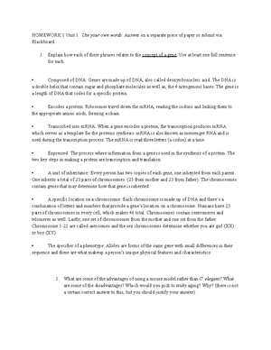 Genetics Lab Practical 1 Study Guide - Drosophila melanogaster: Fruit ...