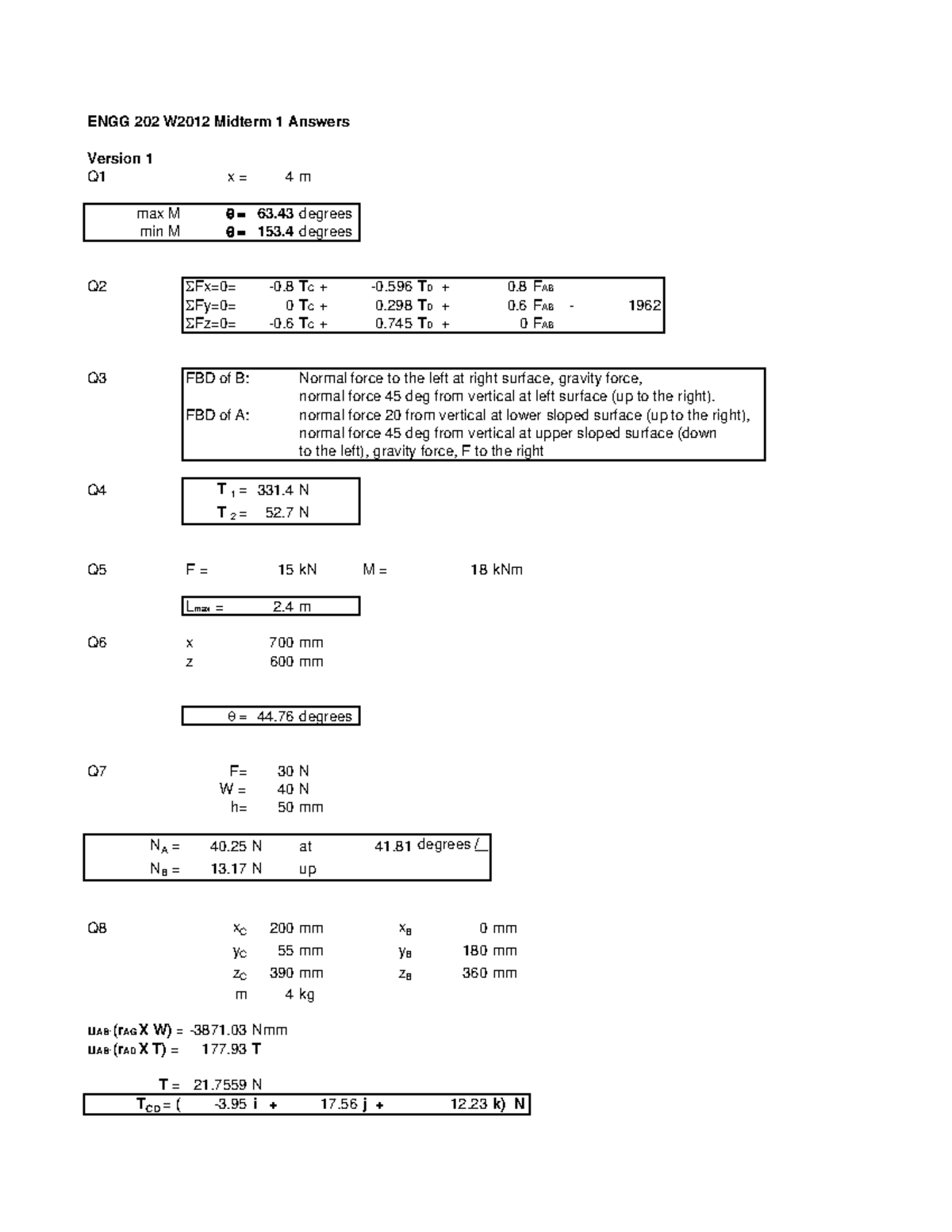 ENGG 202 W12 Midterm 1 Answers - ENGG 202 W2012 Midterm 1 Answers ...