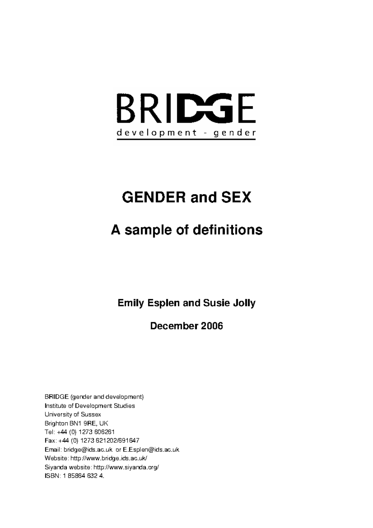 Gender And Sex Meaning And Definition Gender And Sex A Sample Of