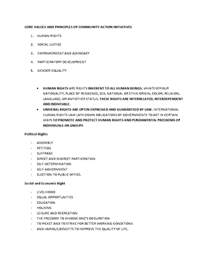 Methodologies and Approaches of Community Actions and Involvements ...