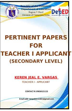 Grade 2- Lesson PLAN - FOR EDUCATIONAL PURPOSES - Quart er: FIRST ...