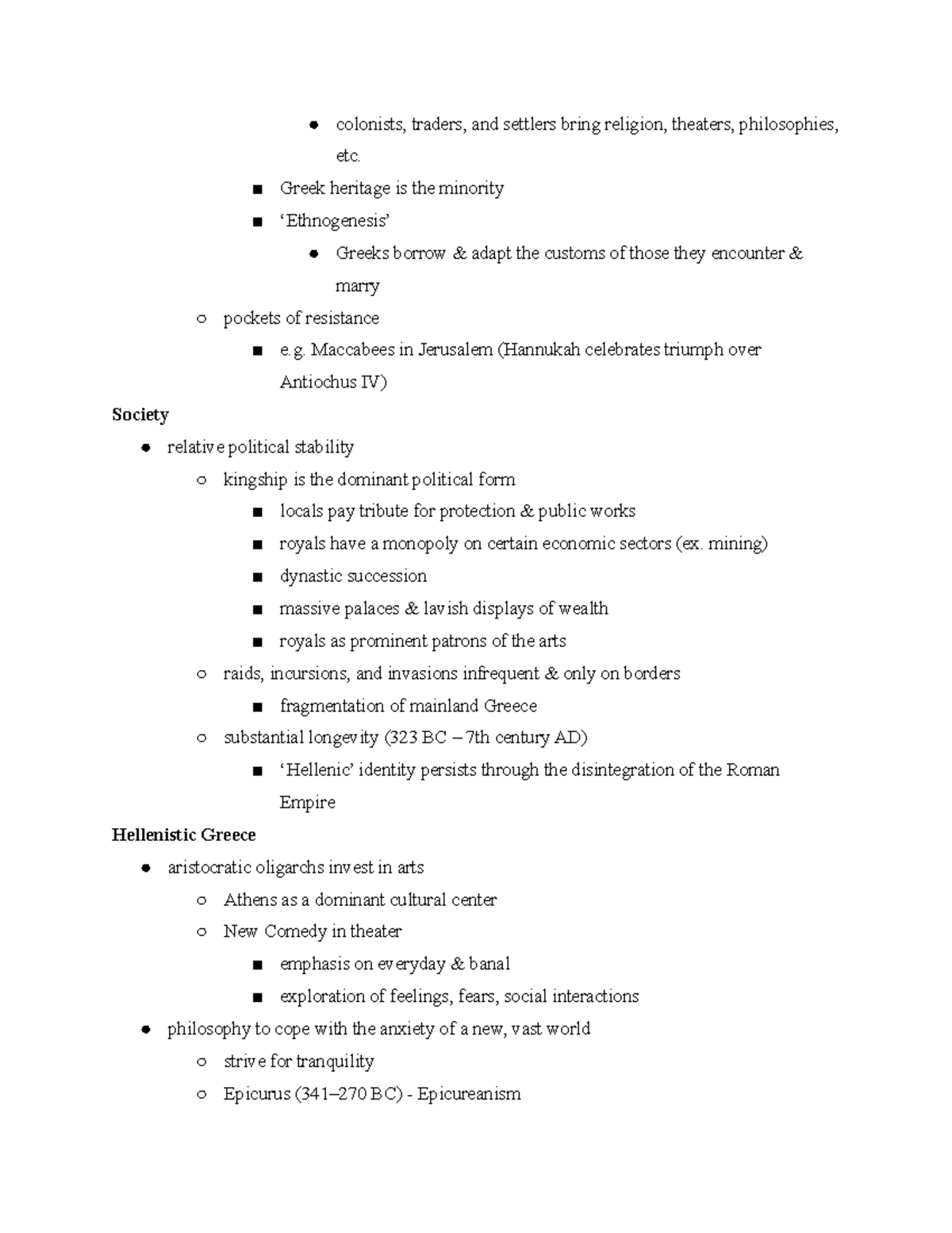Alexandria Notes - Ɣ FRORQLVWV WUDGHUV DQG VHWWOHUV EULQJ UHOLJLRQ ...