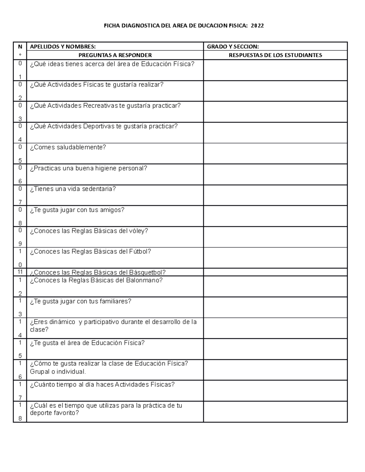 Ficha diag. de EF 2022 - djjdnd dkkkd kllld ldlbfdvehbdebd de ...