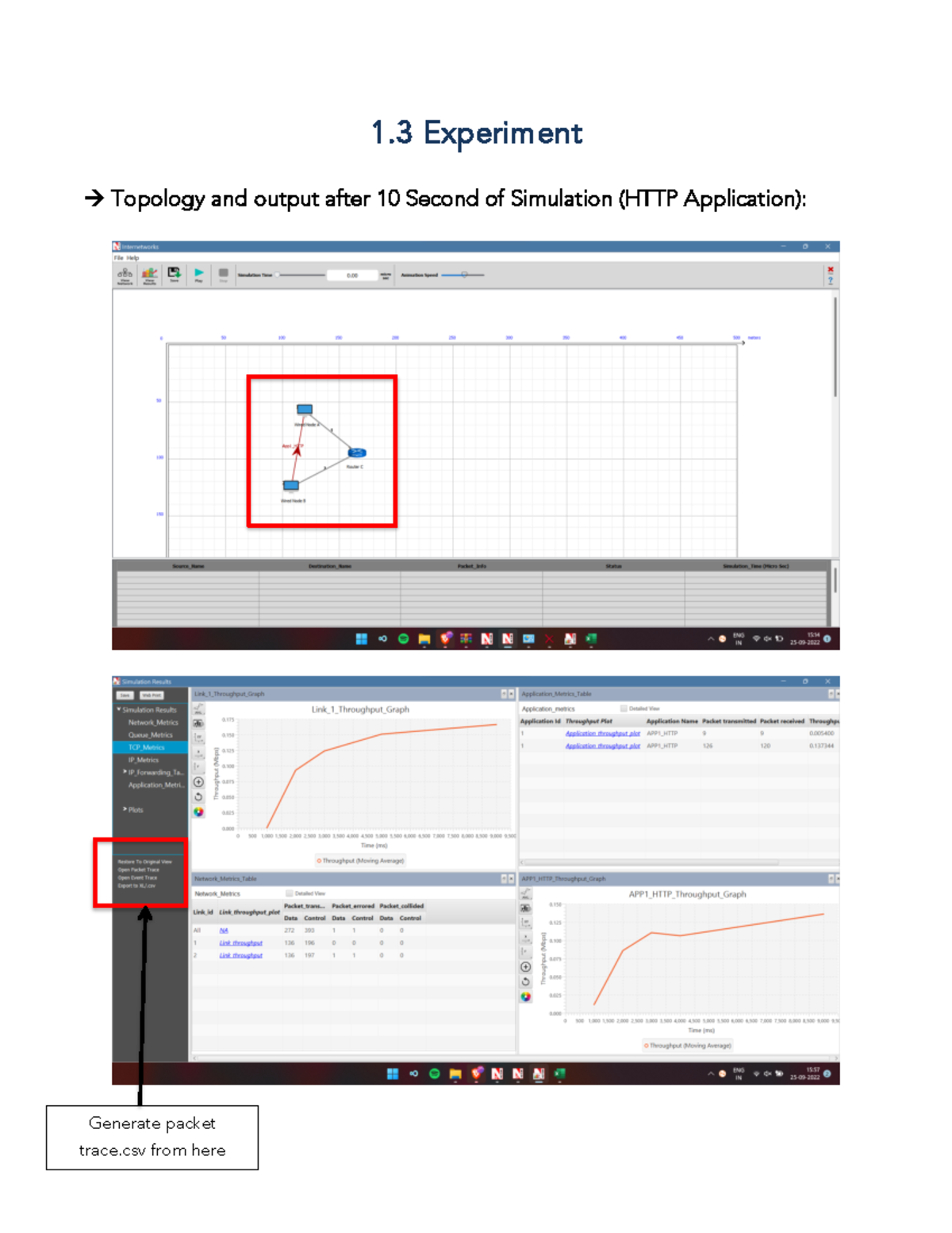 202001 262 Tf3 Tcp Assignment Copy 1 3 Experiment à Topology And