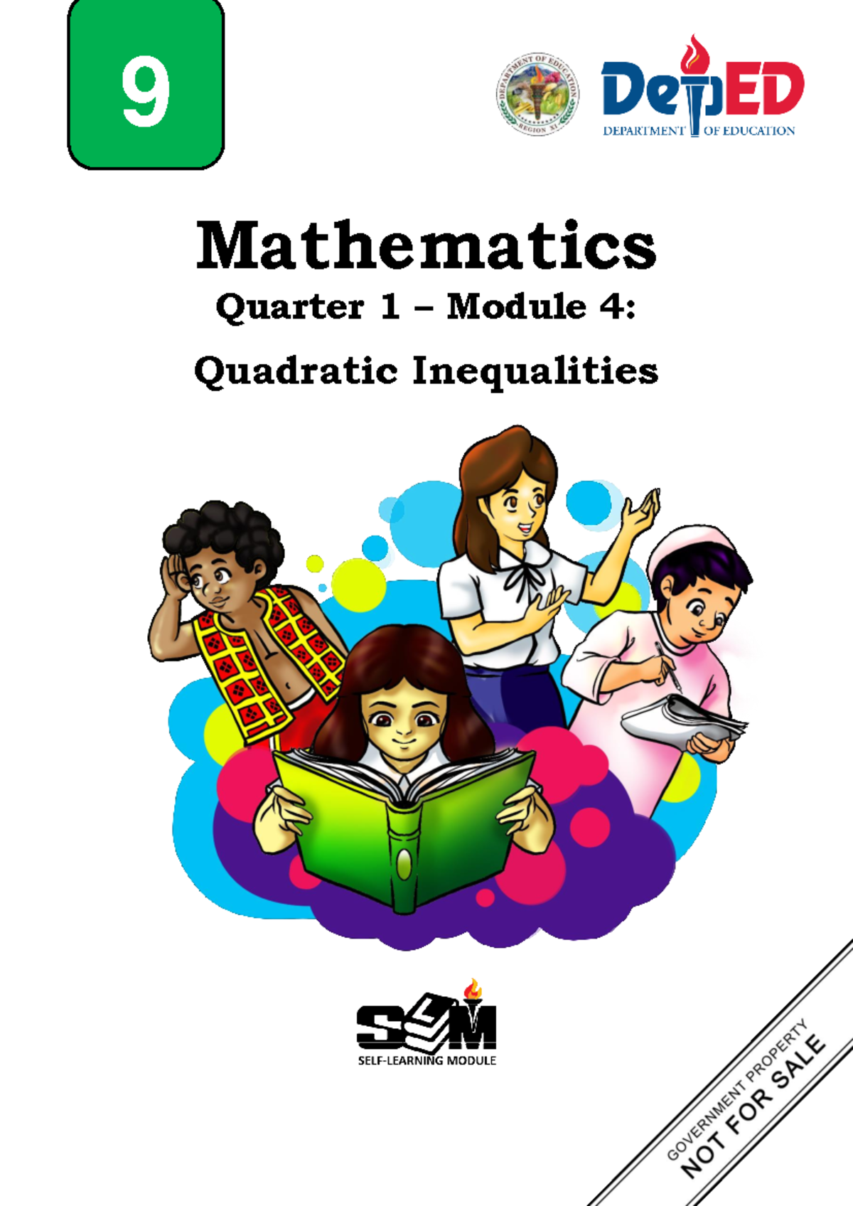 Q1 Mathematics 9 Module 4 - Mathematics Quarter 1 – Module 4 ...