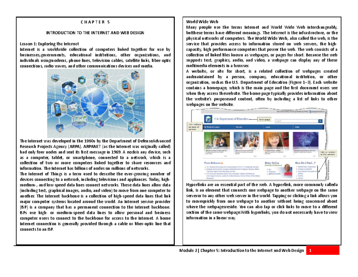 HCI 101 M2 C5 - Human - Computer Interaction - C H A P T E R 5 ...