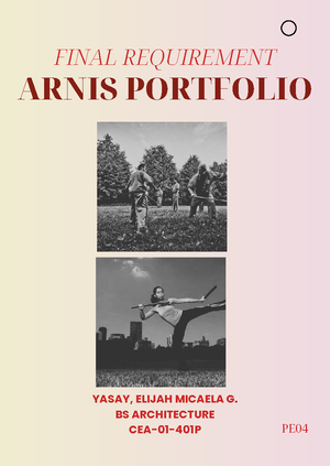 Arnis Introduction - 1. Definition of Arnis Arnis is the official ...