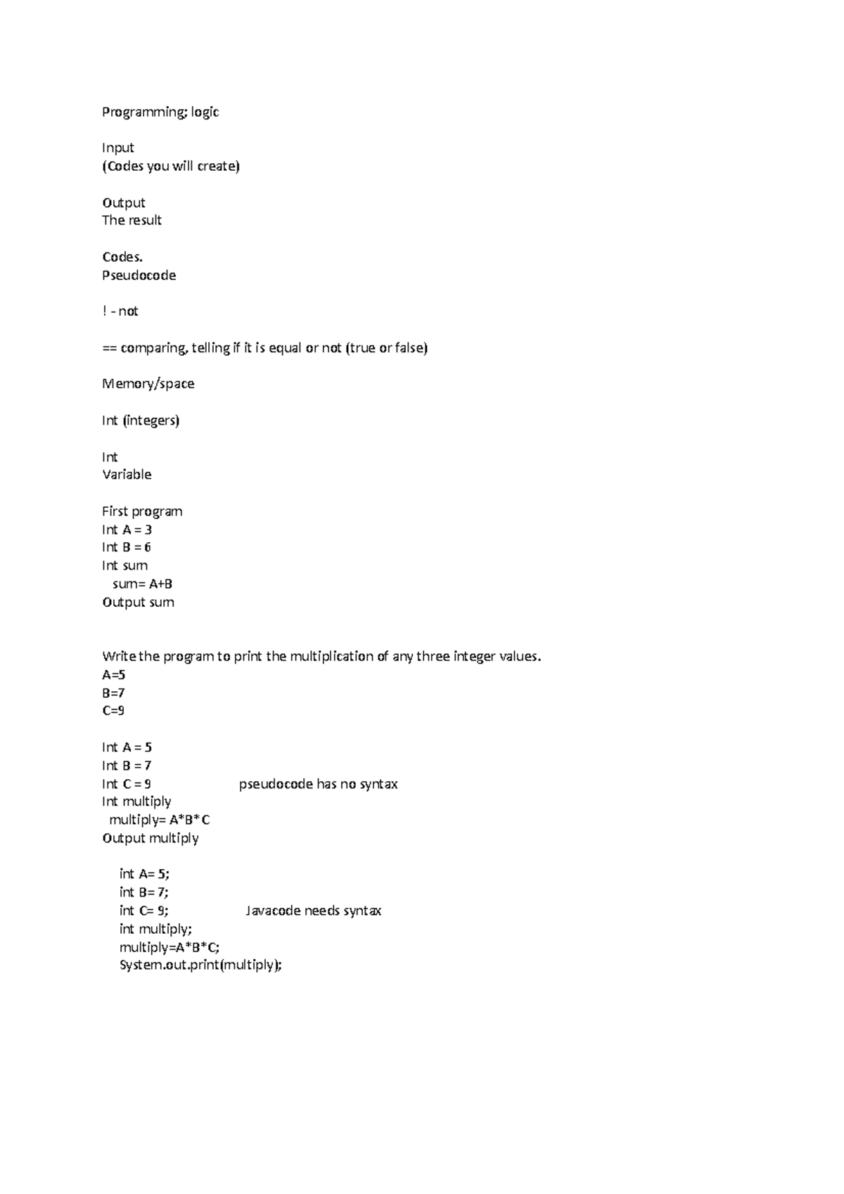 Programming Summary Stochastic Modelling And Simulation Programming 1817