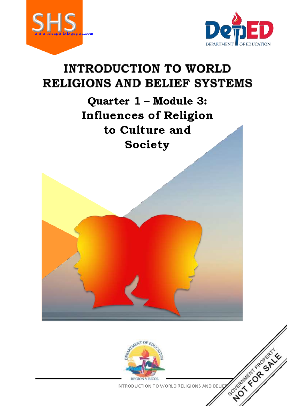 Iwrbs Module 3 - Its all about world religion. - Quarter 1 – Module 3 ...