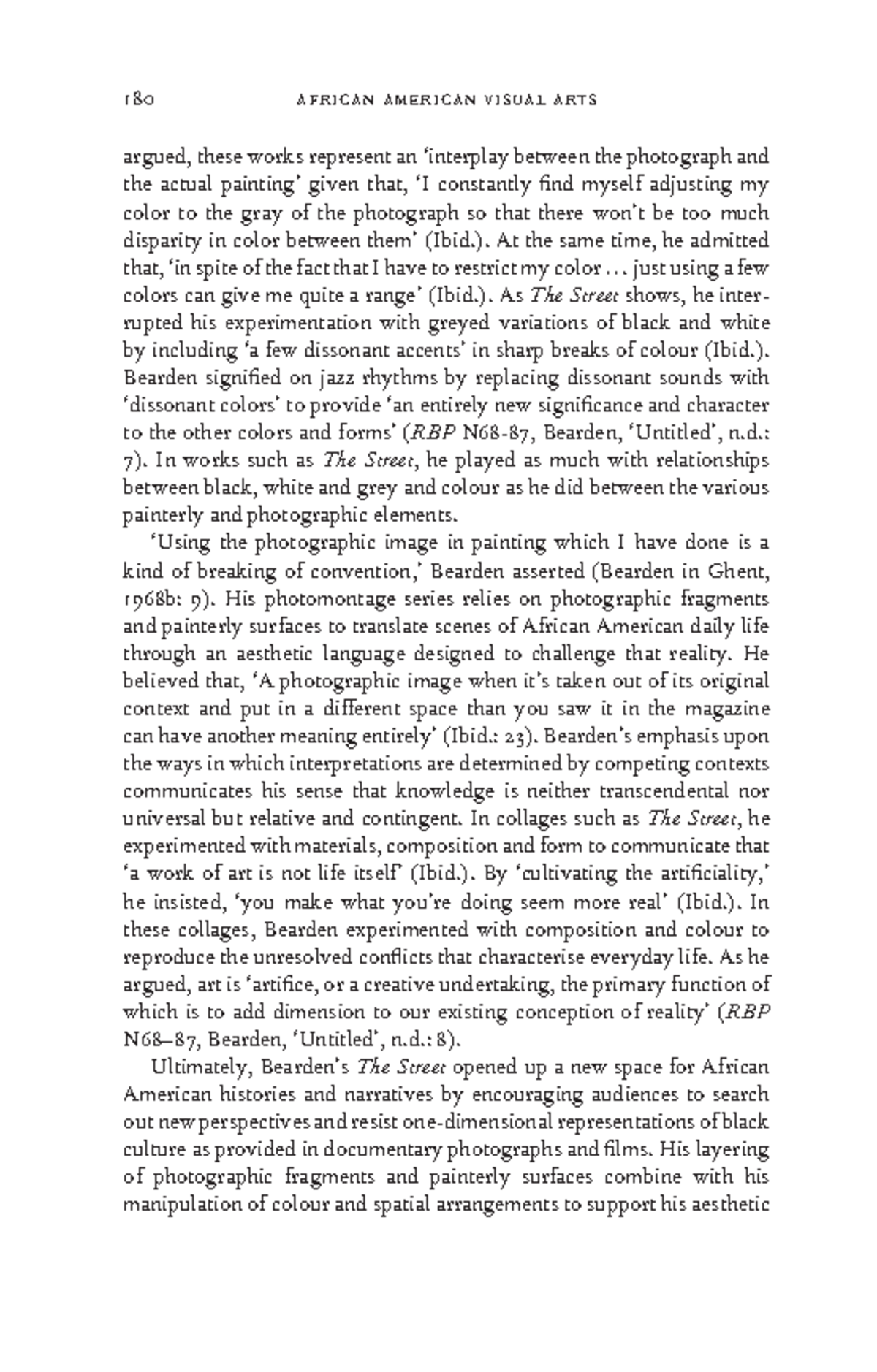 History of African American Art-35 - 180 african american visual arts ...