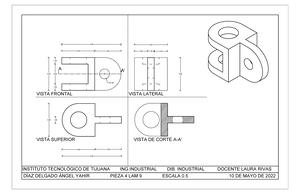 Enrique 1C PR8 Letras Color - Dibujo Técnico Industrial - 30° 30° 30 ...