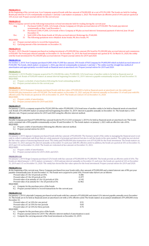 Pdfcoffee On January 1 2021 Zeta Company Purchased 8 Bond With