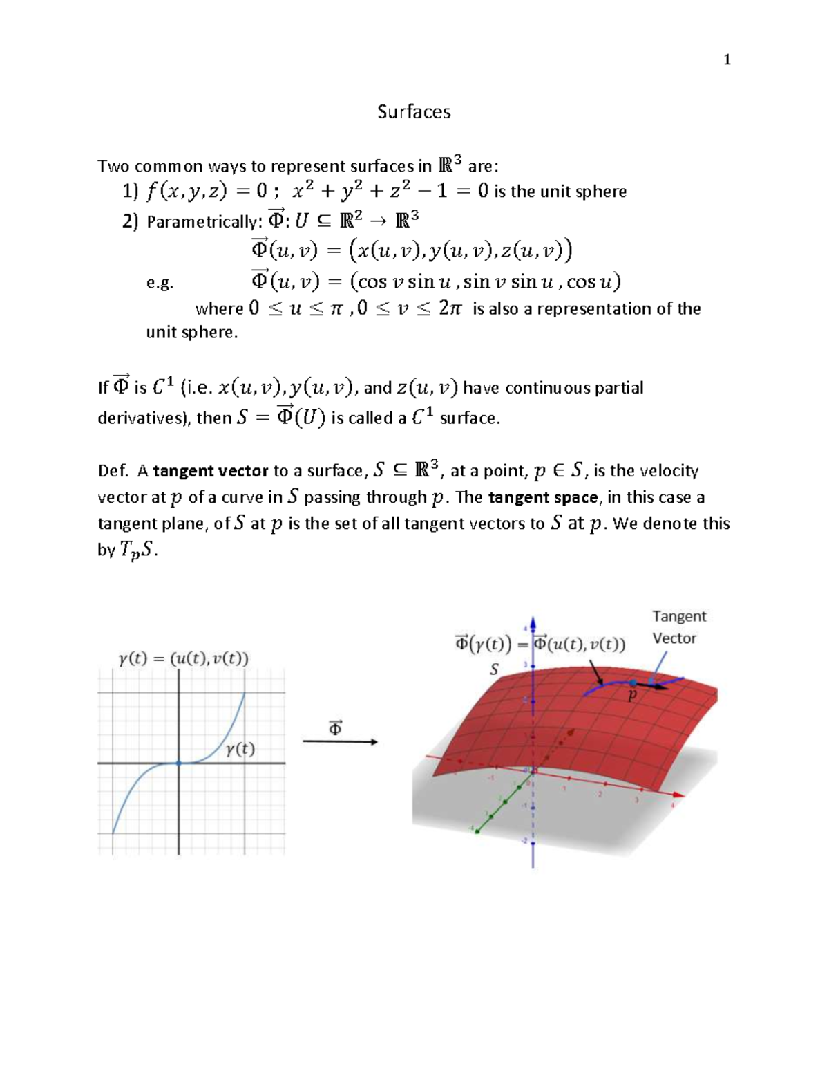 Surfaces - Calculus III - Surfaces Two common ways to represent ...