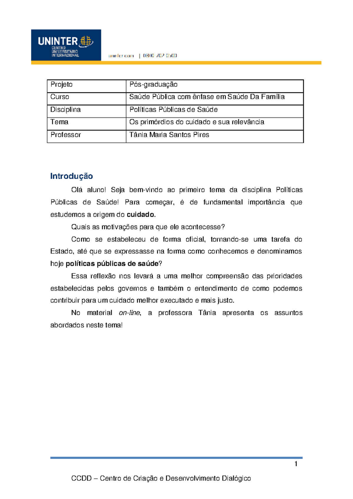 Base do sus 2 - base do sus - 1 Projeto Pós-graduação Curso Saúde ...