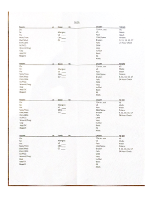 CRW 3 - Clinical reasoning worksheet - Clinical Reasoning Worksheet ...
